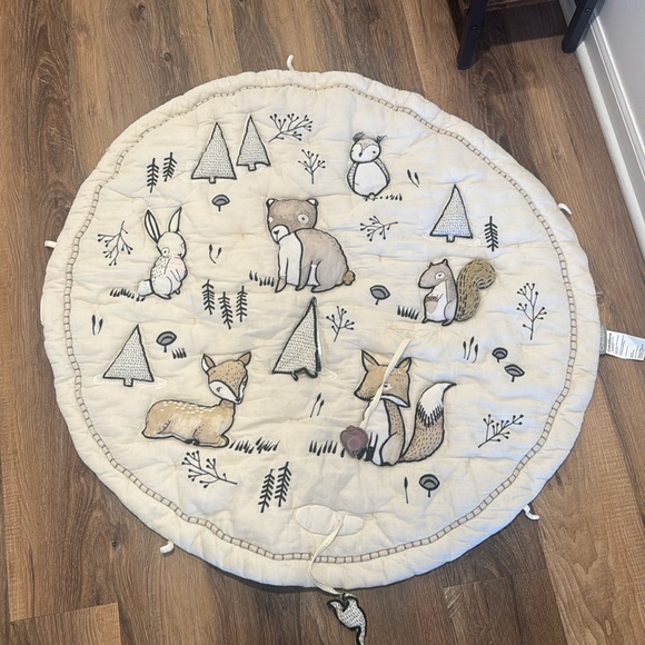 Crate&Barrel | Toys | Crate Kids Woodland Activity Play Mat 32 | Poshmark